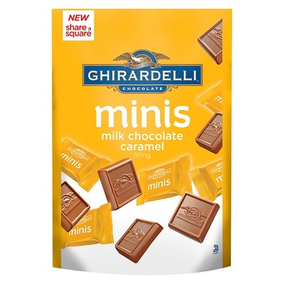 Ghirardelli Minis Milk Chocolate Caramel Squares - 4.6oz – Target ...