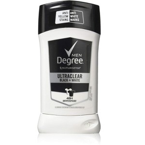 Degree Men UltraClear Black and White Antiperspirant Deodorant Stick ...
