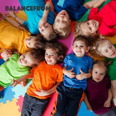 Balancefrom Fitness 144 Square Foot Interlocking Eva Foam Exercise Mat ...