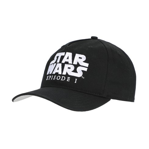 Star Wars Episode I Logo Black Snapback Hat : Target