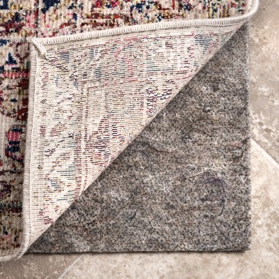 Nuloom Gavin Non Skid Pet Friendly Rug Pad 8x10, Gray : Target