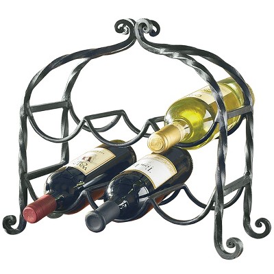 6 Bottles Olivewood Wine Rack Brown - Threshold™ : Target