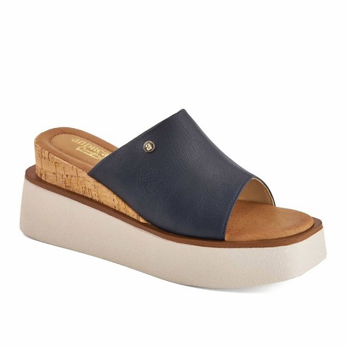 Women's Casual Wedge Platform Sandals - Andrea 5 : Target