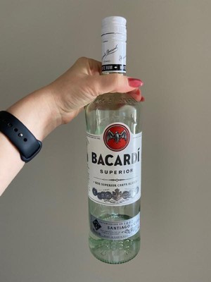 Bacardi Superior Light Puerto Rican Rum - 1.75l Bottle : Target