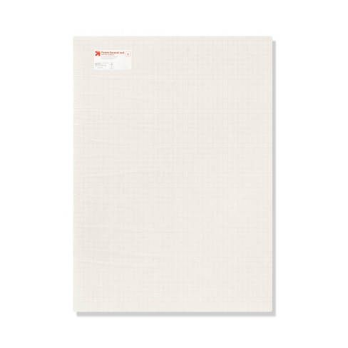 20"x28" Invisigrid Foam Poster Board White - Up&up™ : Target