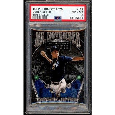 Derek Jeter Card 2020 Topps Project 2020 #132 PSA 8 : Target