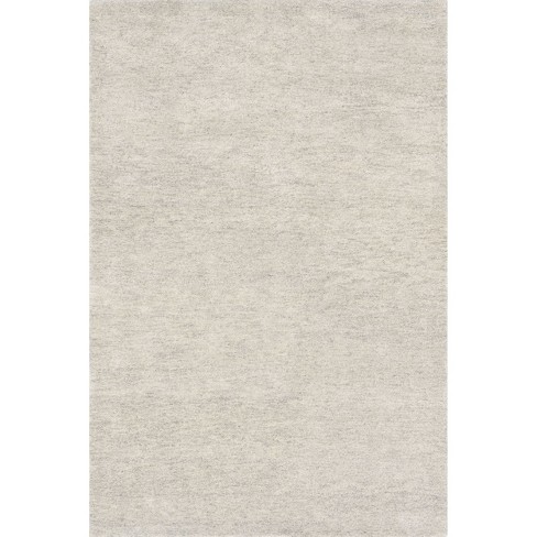 Nuloom Kiana Solid Wool Indoor Area Rug, 5' X 8', Ivory : Target