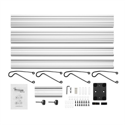 Bike Rack - Adjustable Aluminum Bicycle Hanger For 2 Bikes Extends From ...