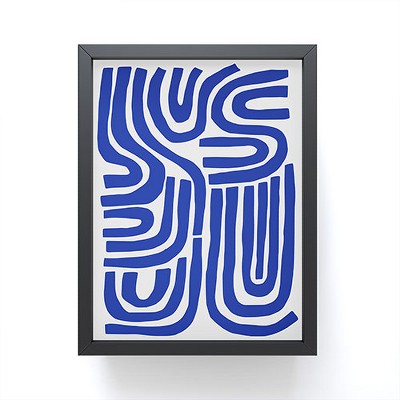 Little Dean S And U 4" X 3" White Framed Mini Art Print - Society6 : Target