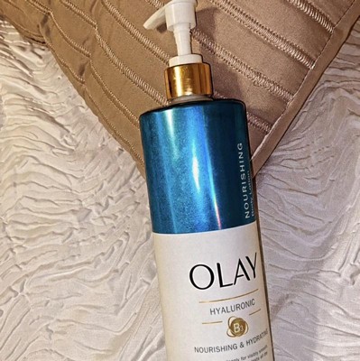 Olay Nourishing + Hyaluronic Acid 17oz Lotion Pump : Target