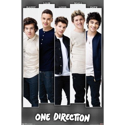 Trends International One Direction - Bars Unframed Wall Poster Prints ...