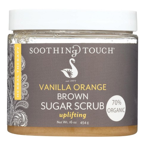 Soothing Touch Vanilla Orange Uplifting Brown Sugar Scrub - 16 Oz : Target
