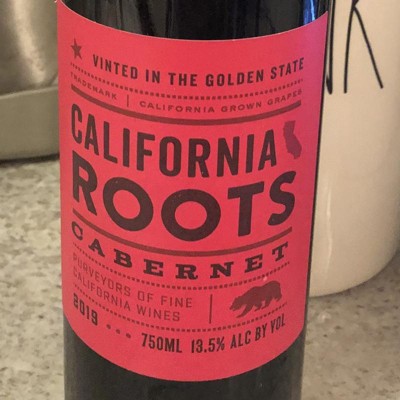 Cabernet Sauvignon Red Wine - 750ml Bottle - California Roots™ : Target