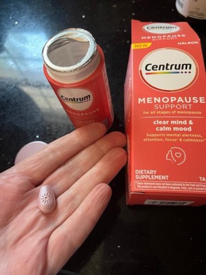 Centrum Menopause Support Clear Mind And Mood Vitamin Tablets - 30ct : Target