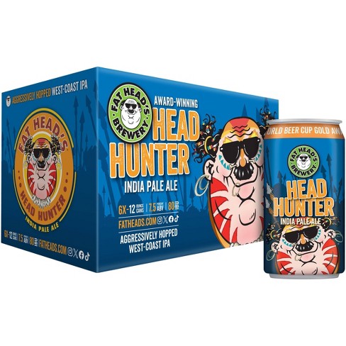 Fat Head's Head Hunter Ipa Beer - 6pk/12 Fl Oz Cans : Target