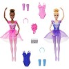 Barbie 12.7" Ballet Room Set With 2 Ballerina Fashion Dolls & Dance ...