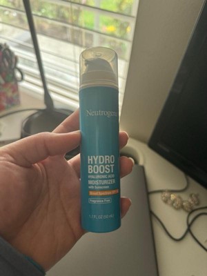 Neutrogena Hydro Boost Hyaluronic Acid Facial Moisturizer To Hydrate ...