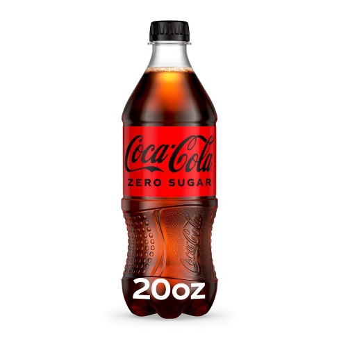 Coca-cola Zero Sugar - 20 Fl Oz Bottle : Target