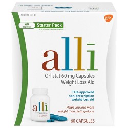 Alli Orlistat 60 Mg Capsules Weight Loss Aid Refill Pack - 120ct : Target