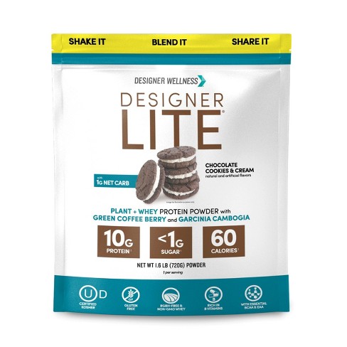 Desinger Lite, Chocolate Cookies & Cream, 1.6lb : Target