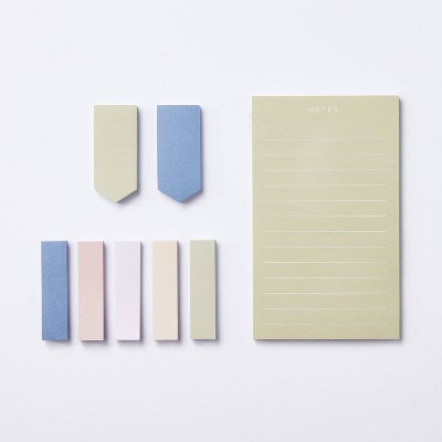 Paper Junkie 2 Pack Self Adhesive Planner Sticky Notes With Tabs ...