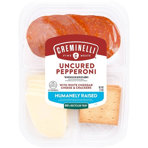 Creminelli Pepperoni, White Cheddar Cheese & Crackers - 2oz : Target