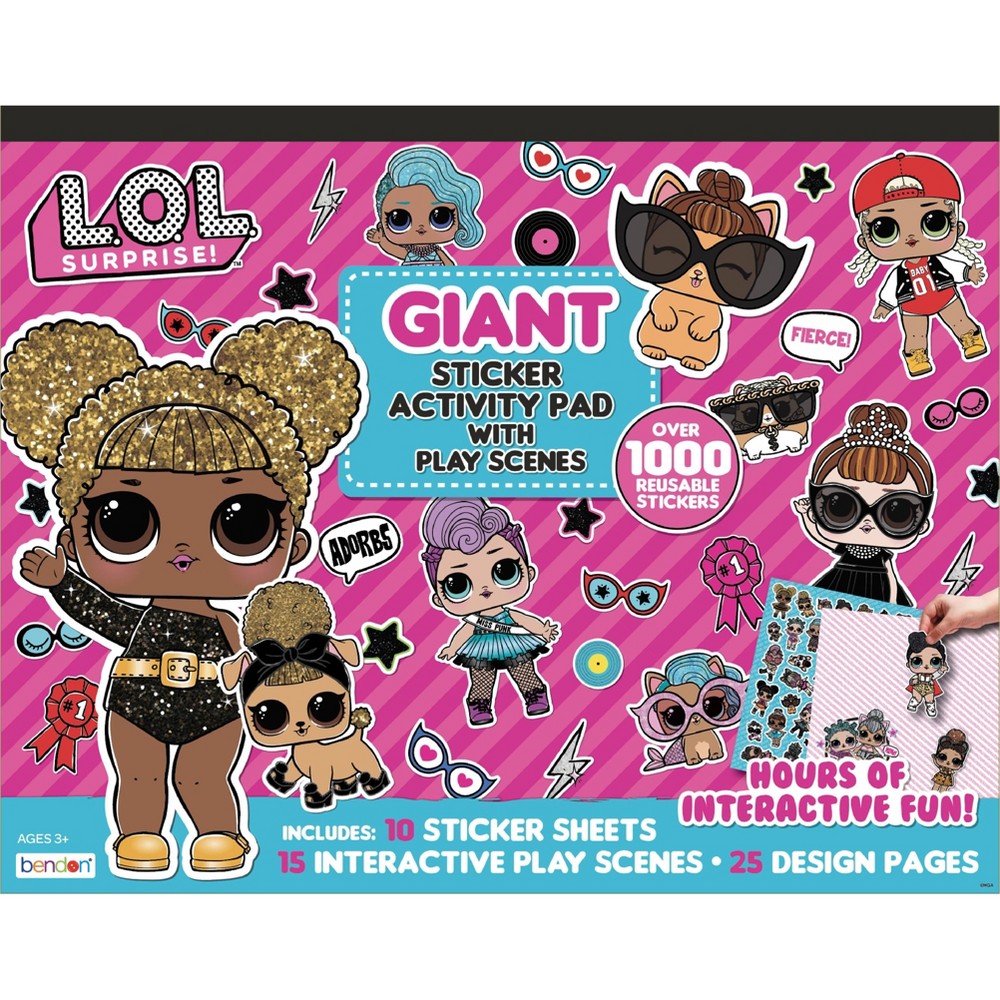 ISBN 9781690207740 - L.O.L. Surprise! Giant Sticker Activity Pad ...