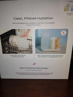 Canopy 4-in-1 Dishwasher Safe And Mold Inhibiting Humidifier - White ...