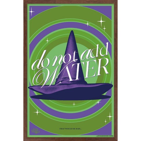 Trends International The Wizard Of Oz - Do Not Add Water Framed Wall ...