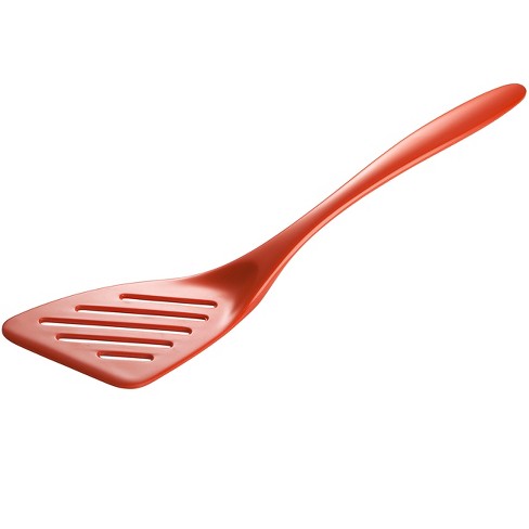 Gourmac 12-inch Melamine Slotted Turner Spatula, Orange : Target