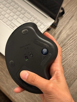Logitech Ergo M575s Wireless Trackball Mouse, Wireless Ergonomic Mouse ...