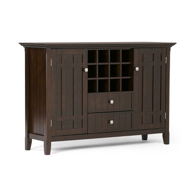 Costway Rattan Buffet Sideboard Cabinet Cupboard W/ Adjustable Shelf ...