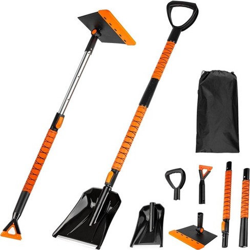 Zone Tech Extendable Snow Squeegee, Ice Scraper And Shovel 42" 5-1 ...