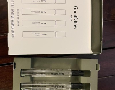 Men's Cologne Sampler Set - Trial Size - 0.5 Fl Oz/4ct - Goodfellow ...