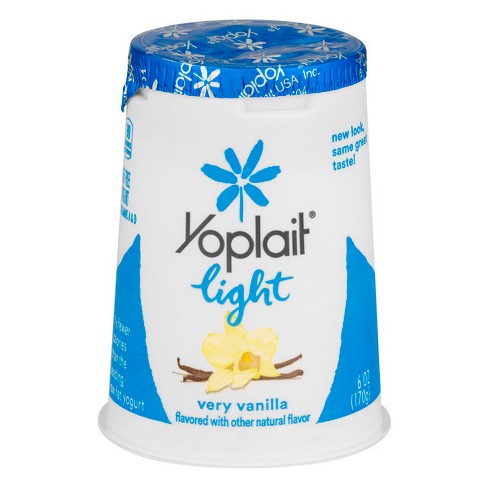 Yoplait Light Very Vanilla Yogurt - 6oz : Target
