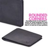 Wallet for Men Bifold Real Leather RFID Blocking Front Pocket Ultra ...