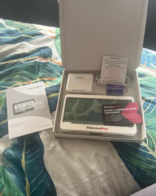 Thermopro Tp280bw 1000ft Home Weather Stations Wireless Indoor Outdoor ...