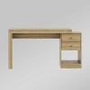 Expandable Home Office Desk Pine - Techni Mobili : Target