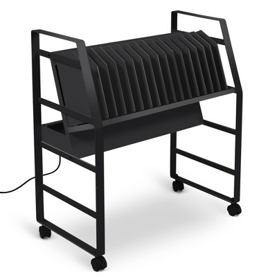 Line Leader Av Cart + Cabinet + Keyboard Tray + Drop Leaves | Height ...