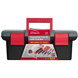 Apollo Tools 101pc Mechanics Tool Kit Dt0006 Red : Target