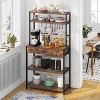 Tribesigns 5-tier Kitchen Bakers Rack, Brown : Target