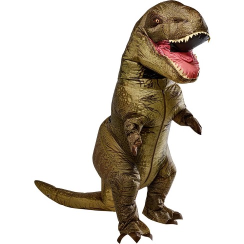 Rubies Jurassic World T-rex Adult Inflatable Costume : Target