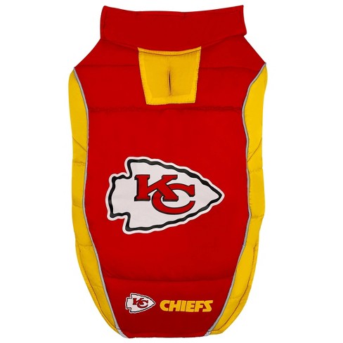 Nfl Kansas City Chiefs 24" Pets Puffer Vest : Target
