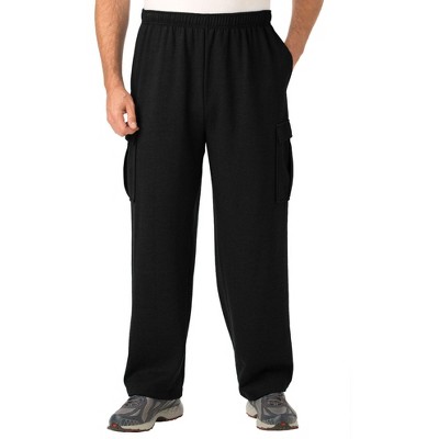 Kingsize Men's Big & Tall Fleece Cargo Sweatpants : Target