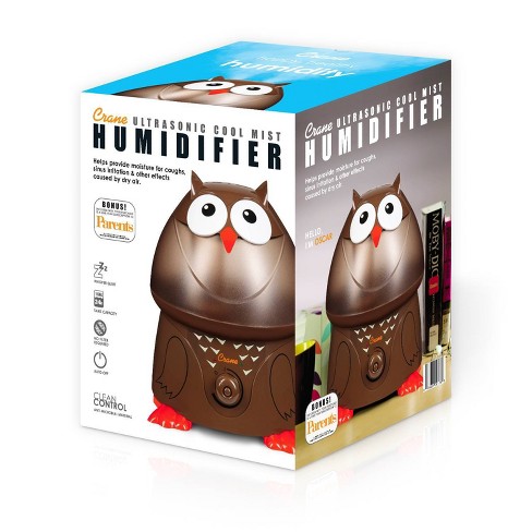 Crane Adorable Owl Ultrasonic Cool Mist Humidifier - 1gal : Target