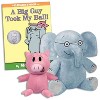 Yottoy Elephant & Piggie Plush Toy Set & A Big Guy Took My Ball ...