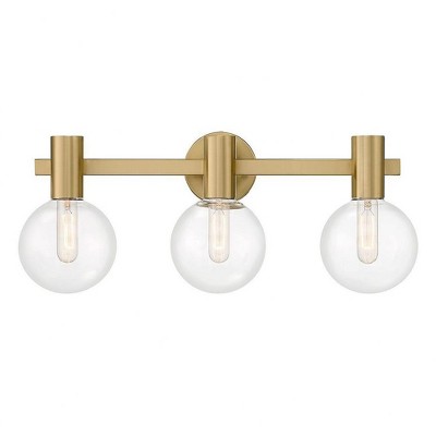 Savoy House Wright 3 - Light Vanity In Warm Brass : Target