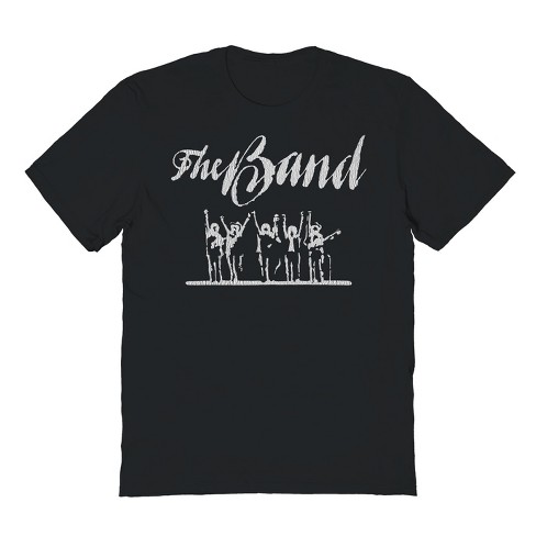 The Band Men's Encore Black 1 Short Sleeve Graphic Cotton T-shirt : Target