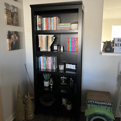 72" Carson 5 Shelf Bookcase White - Threshold™ : Target