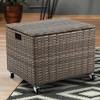 Birdrock Home Rolling File Box-storage Cabinet With Wheels-file ...